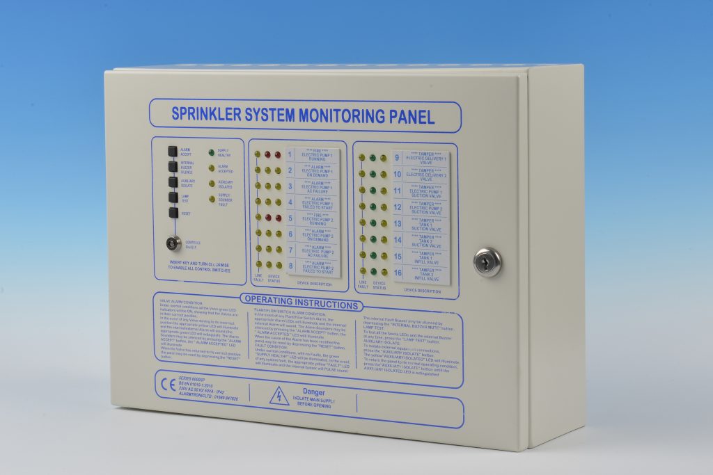 Series 6000SP Sprinkler / Life Safety Alarm Control Panels - Alarmtronic