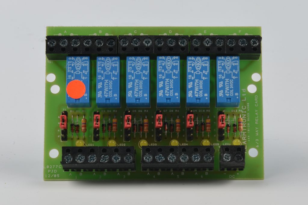 6 Way Relay PCB - Alarmtronic